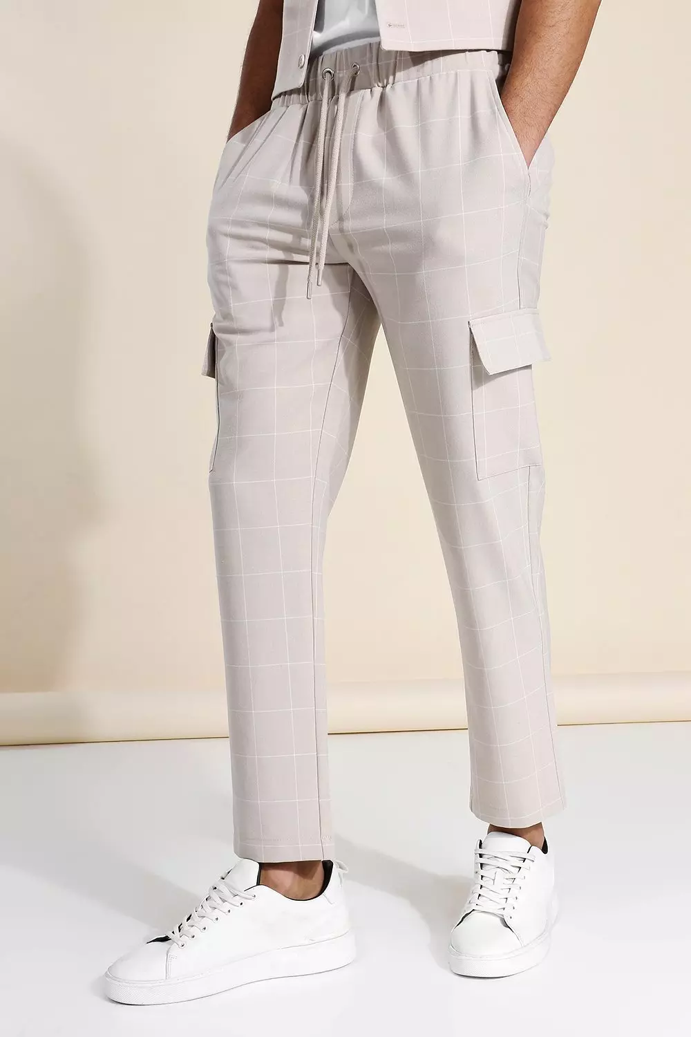 Utility cropped trousers store